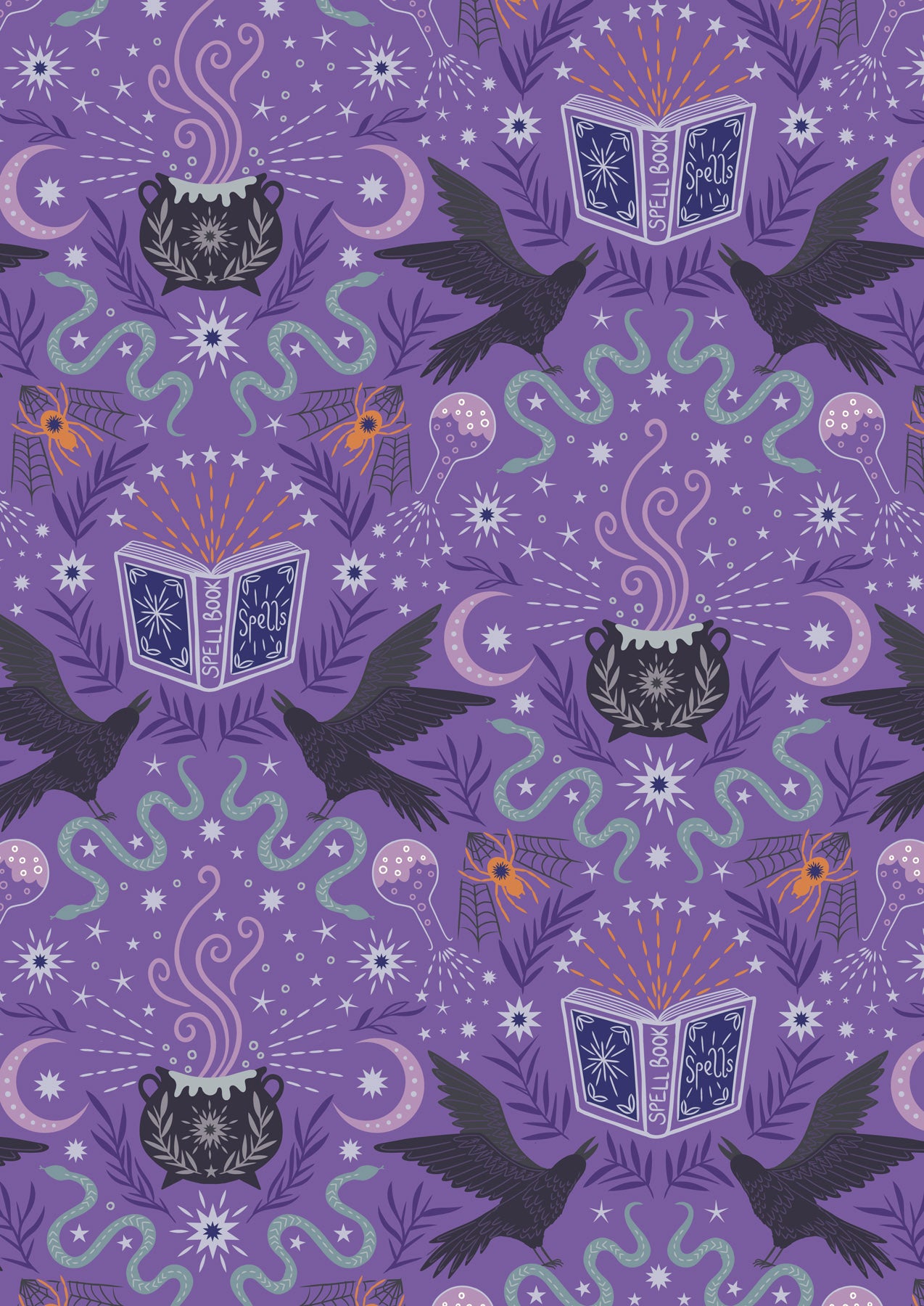 Cast a Spell Purple – LarkCottons
